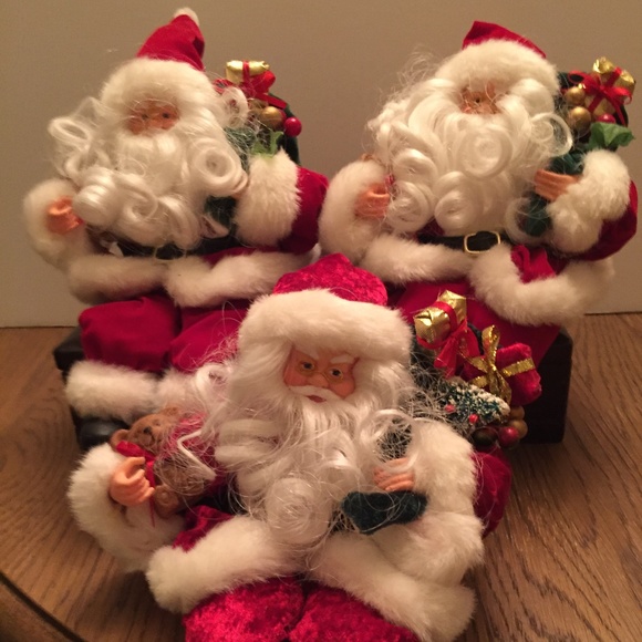 Holiday | Three Santas | Poshmark